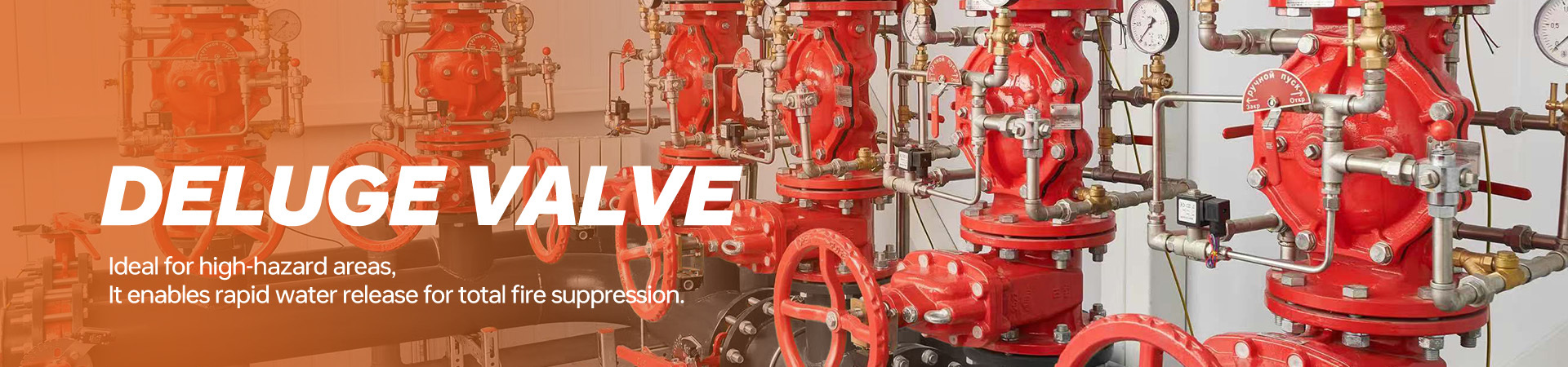 Deluge Valve — 8 Types for Fire Fighting Systems | CA-FIRE