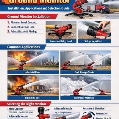 Fire Fighting Ground Monitor — Installation, Applications and Selection ...